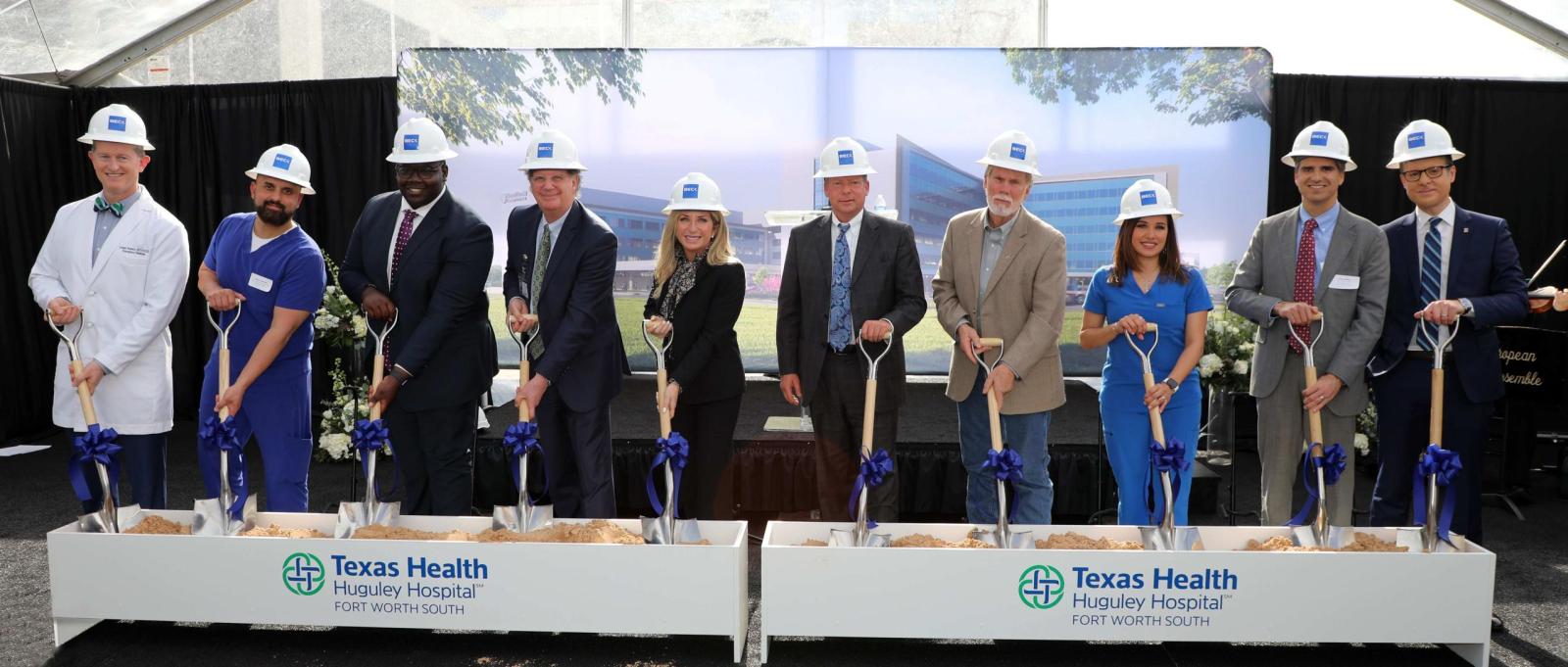 Texas Health Huguley Breaks Ground on New Patient Tower | Texas Health ...